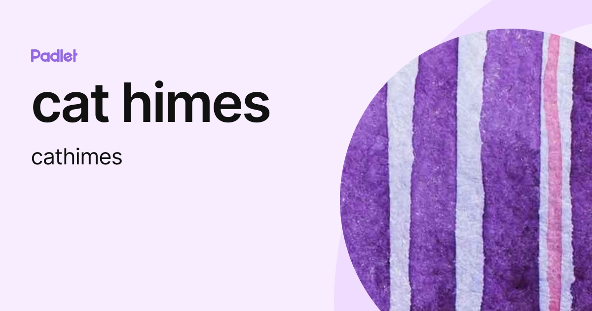 Cat Himes Cathimes Profile Padlet