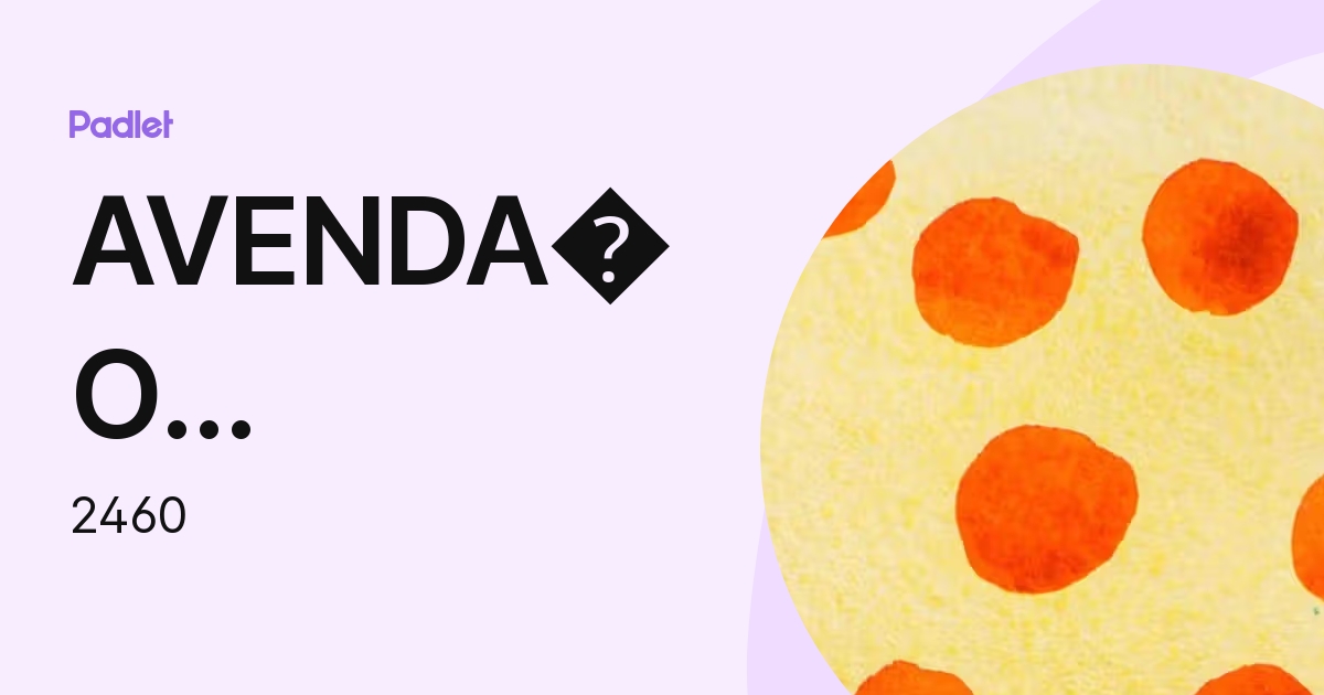 AVENDA O CASTRILLON FERNANDO MIGUEL (2460) profile | Padlet