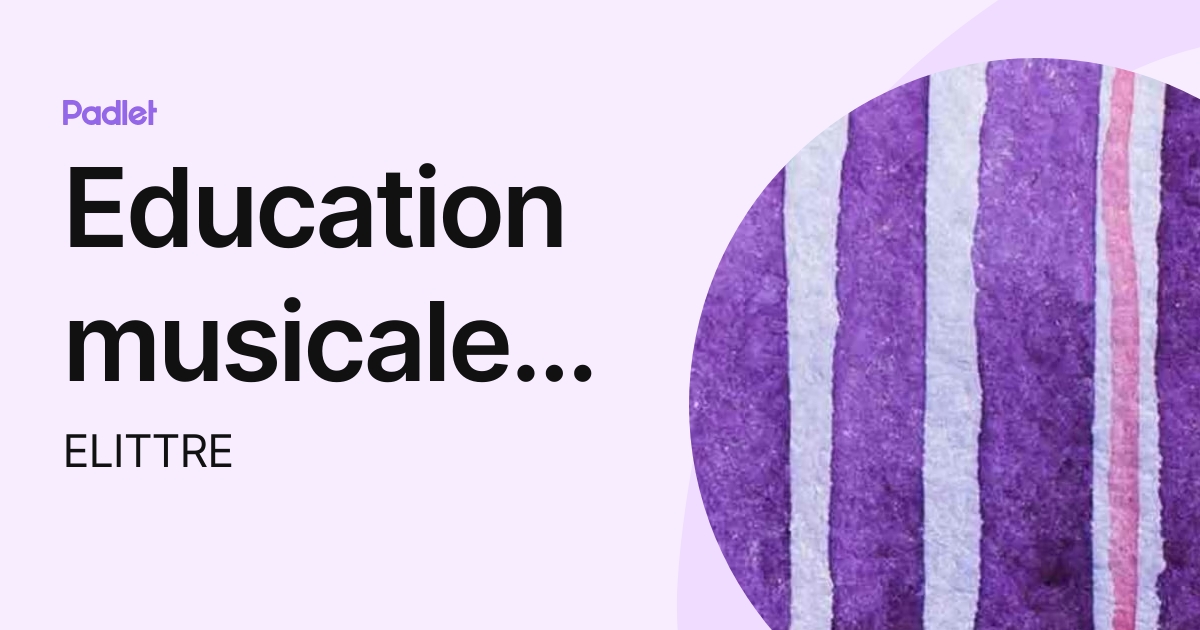 Education musicale - Collège Emile LITTRE - Douchy-les-Mines (ELITTRE ...