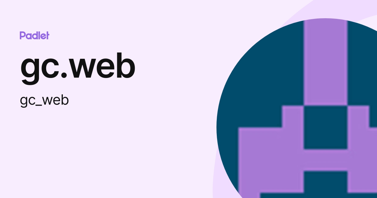 gc.web (gc_web) profile | Padlet