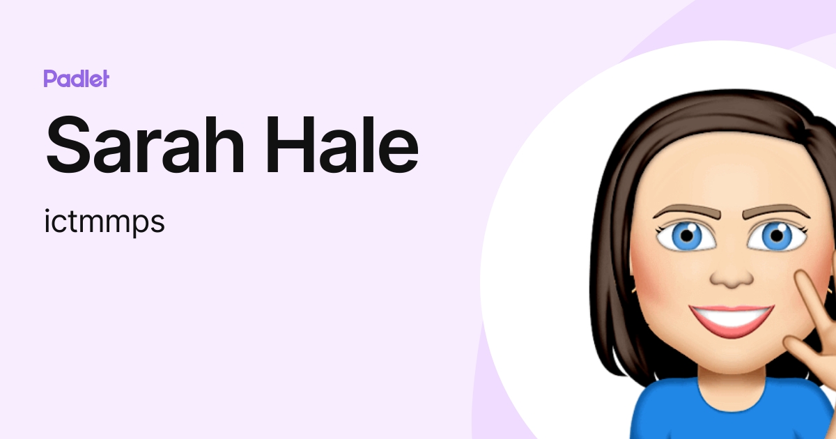 Sarah Forward (ictmmps) profile | Padlet