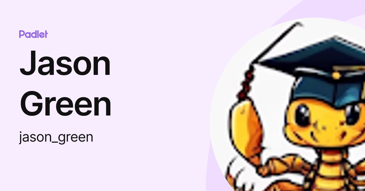 Jason Green (jason_green) profile | Padlet