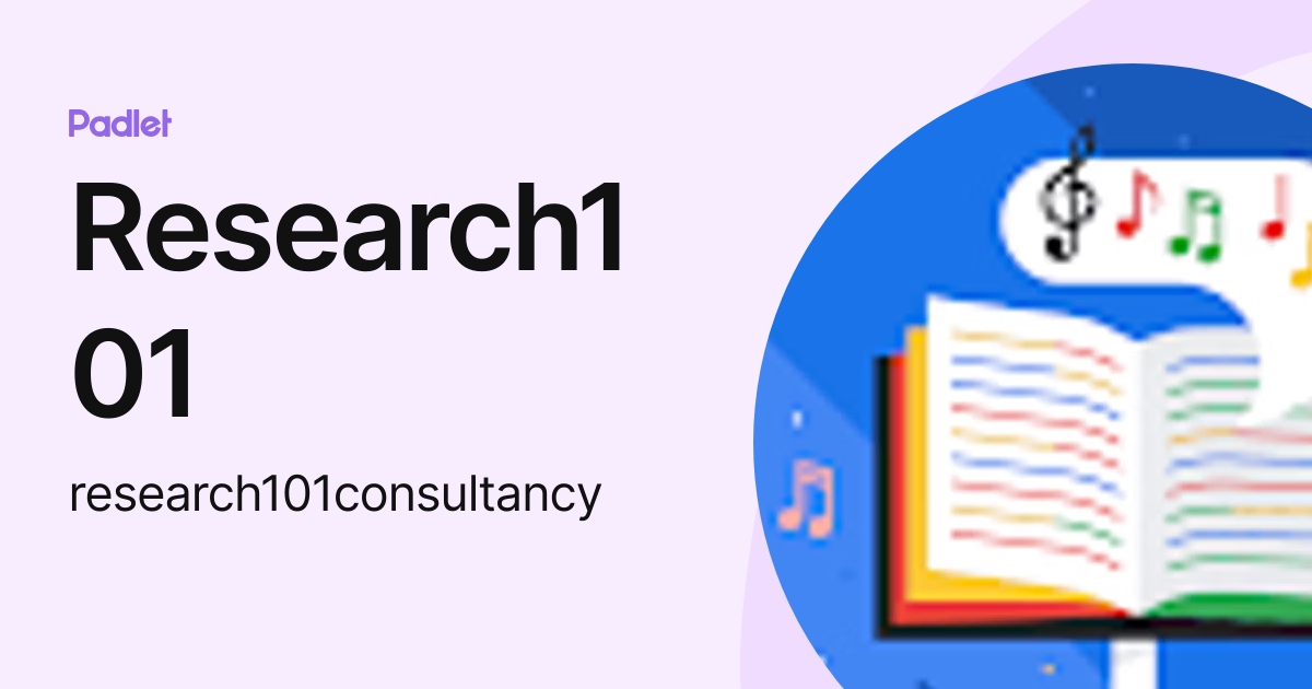 Research101 (research101consultancy) profile | Padlet