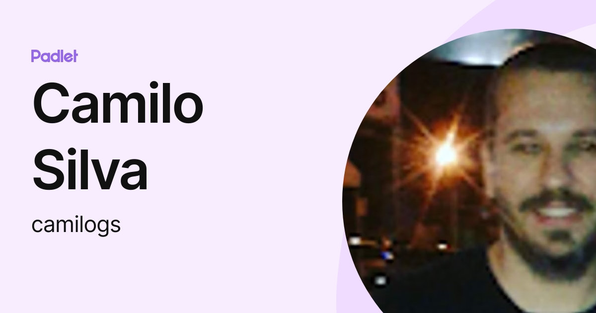 Camilo Silva (camilogs) profile | Padlet