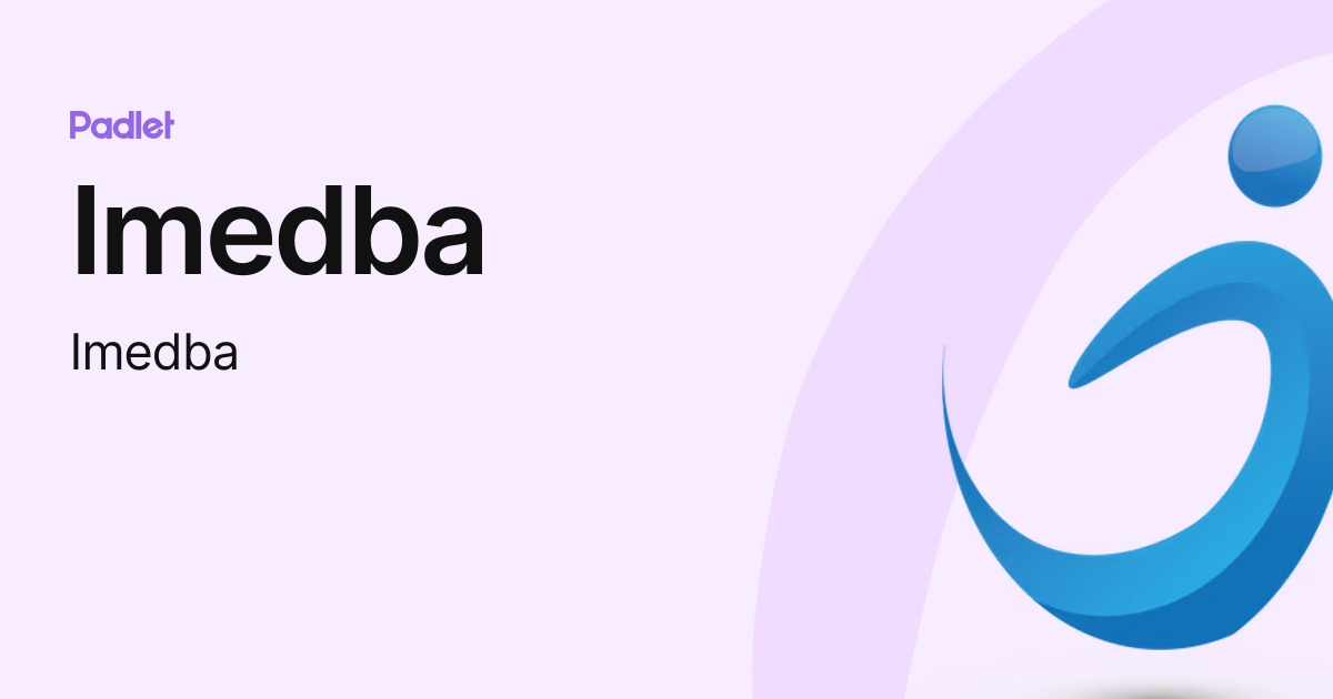 Imedba (Imedba) perfil | Padlet
