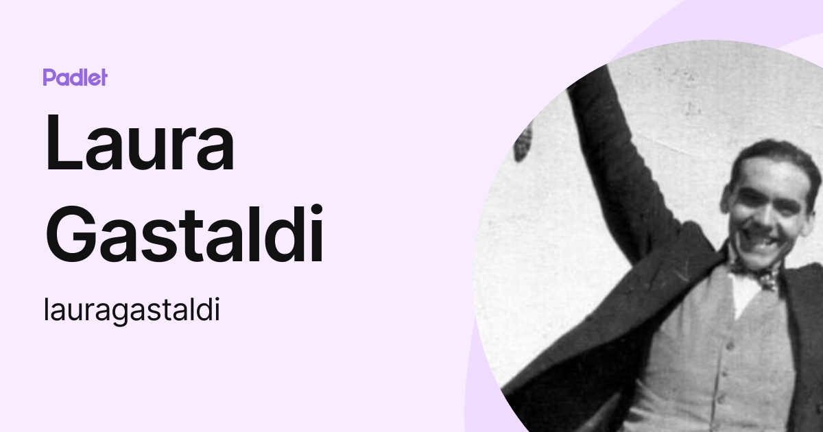 Laura Gastaldi (lauragastaldi) profile | Padlet