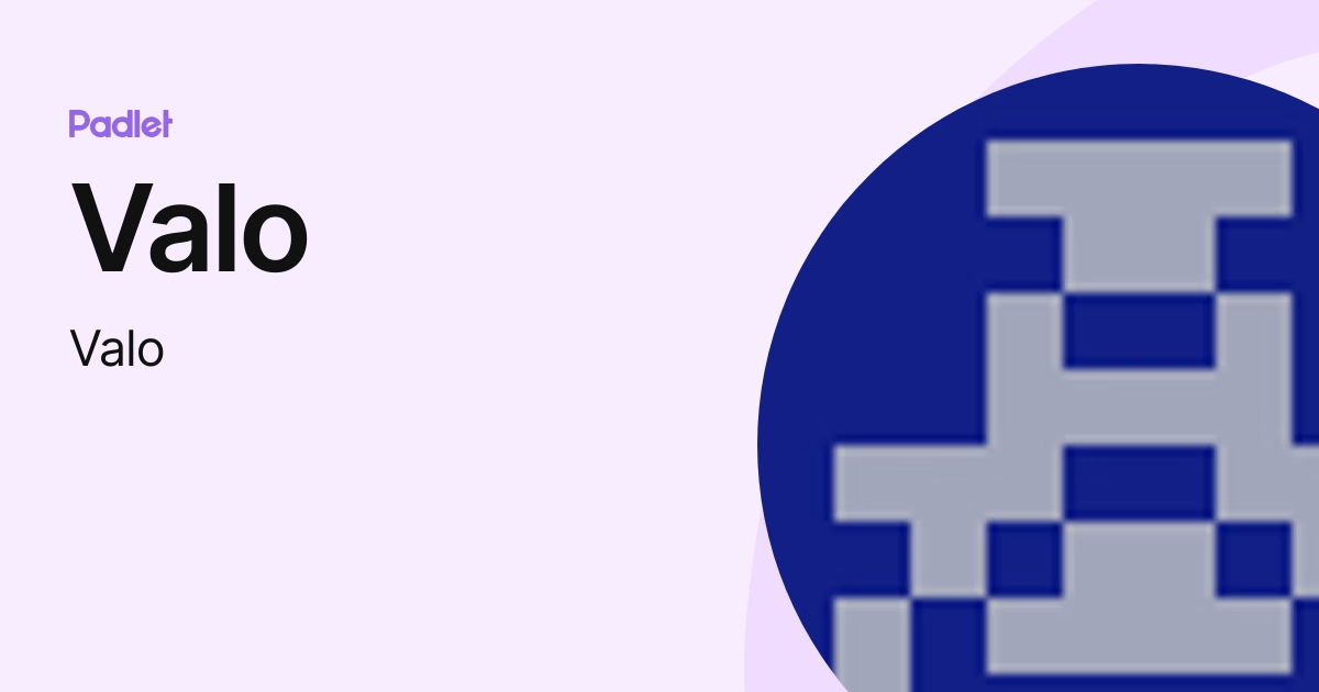 Valo (Valo) profile | Padlet