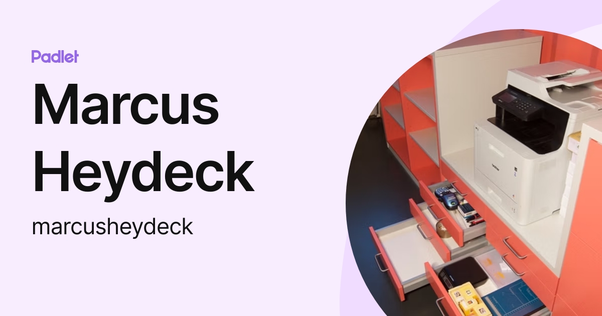 Marcus Heydeck (marcusheydeck) profile | Padlet