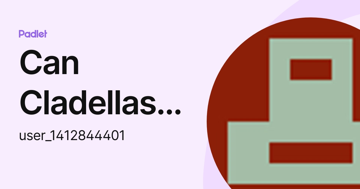 Can Cladellas Sisè (user_1412844401) profile | Padlet