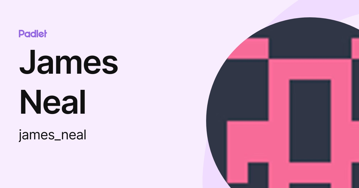 James Neal (james_neal) profile | Padlet