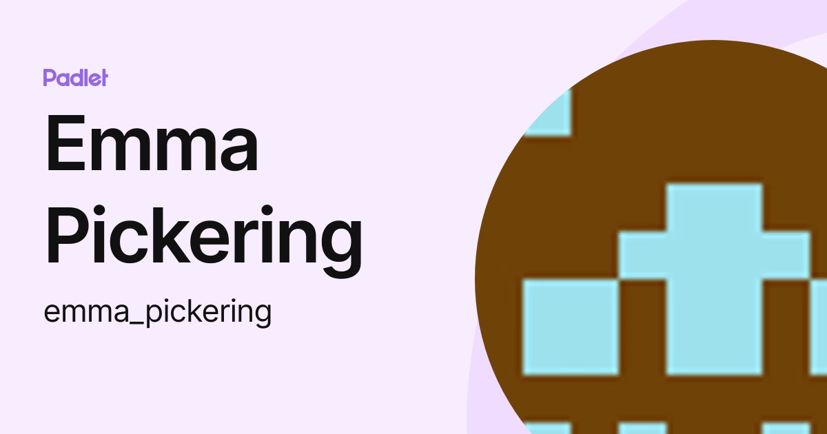 Emma Pickering (emma_pickering) profile | Padlet