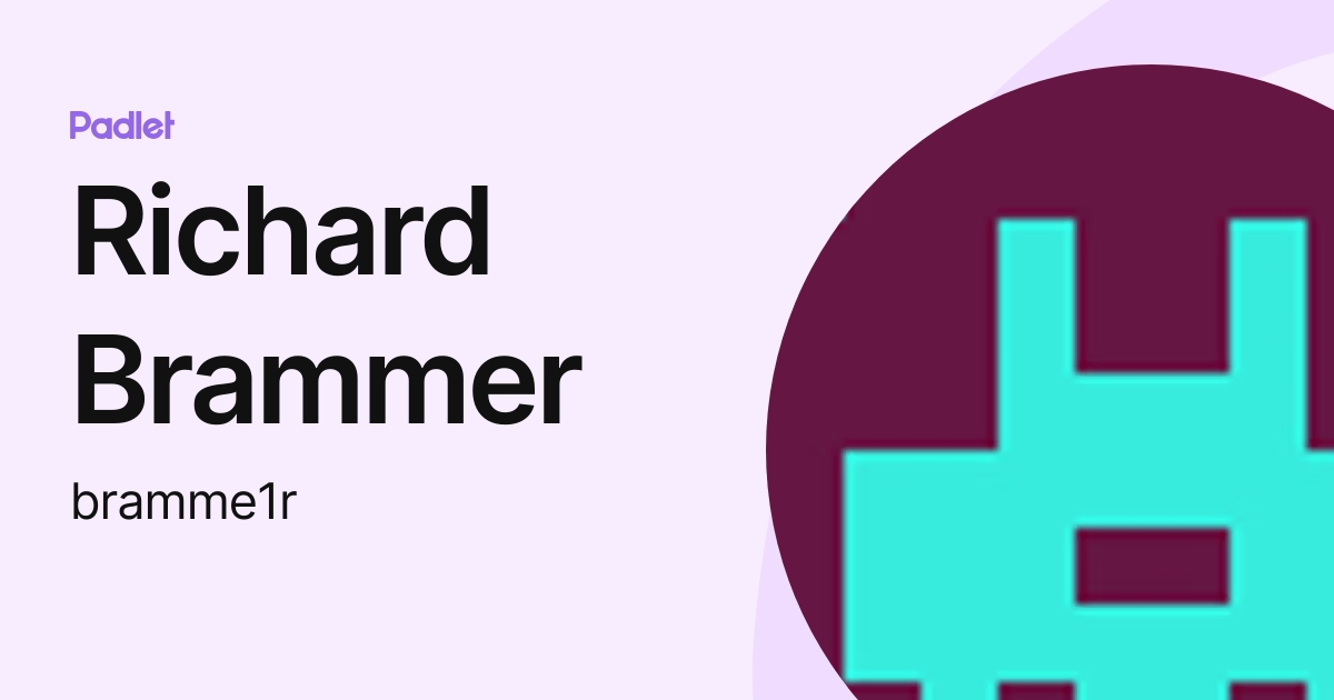 Richard Brammer (bramme1r) profile | Padlet