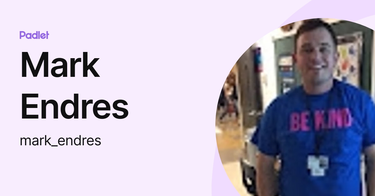 Mark Endres (mark_endres) profile | Padlet