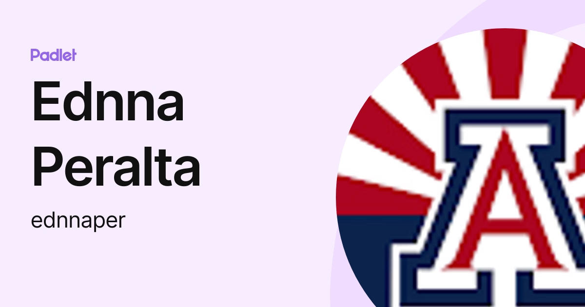 Ednna Peralta (ednnaper) profile | Padlet
