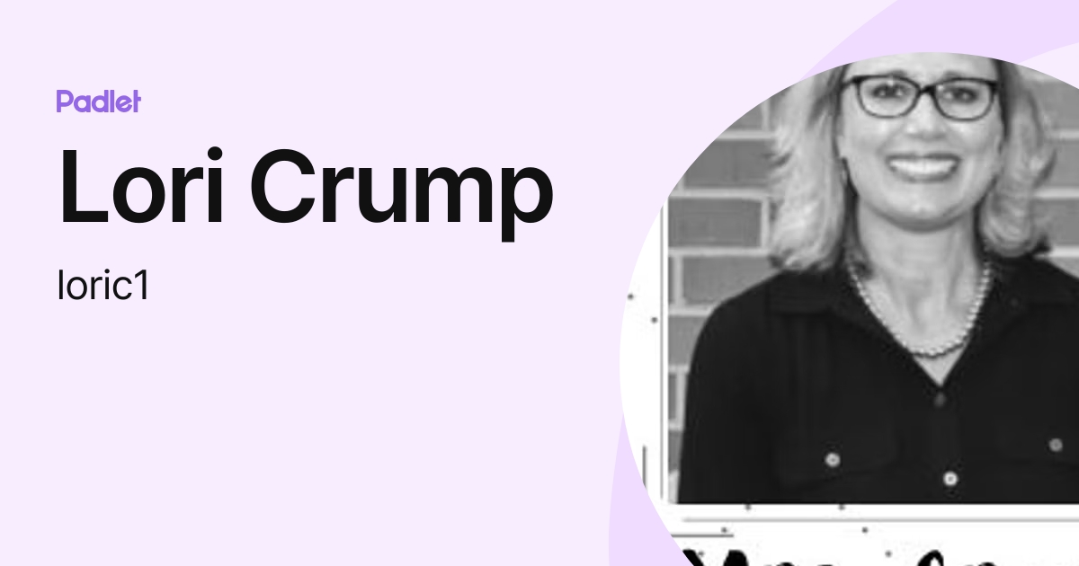 Lori Crump (loric1) profile | Padlet