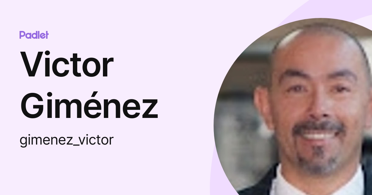Victor Giménez (gimenez_victor) profile | Padlet