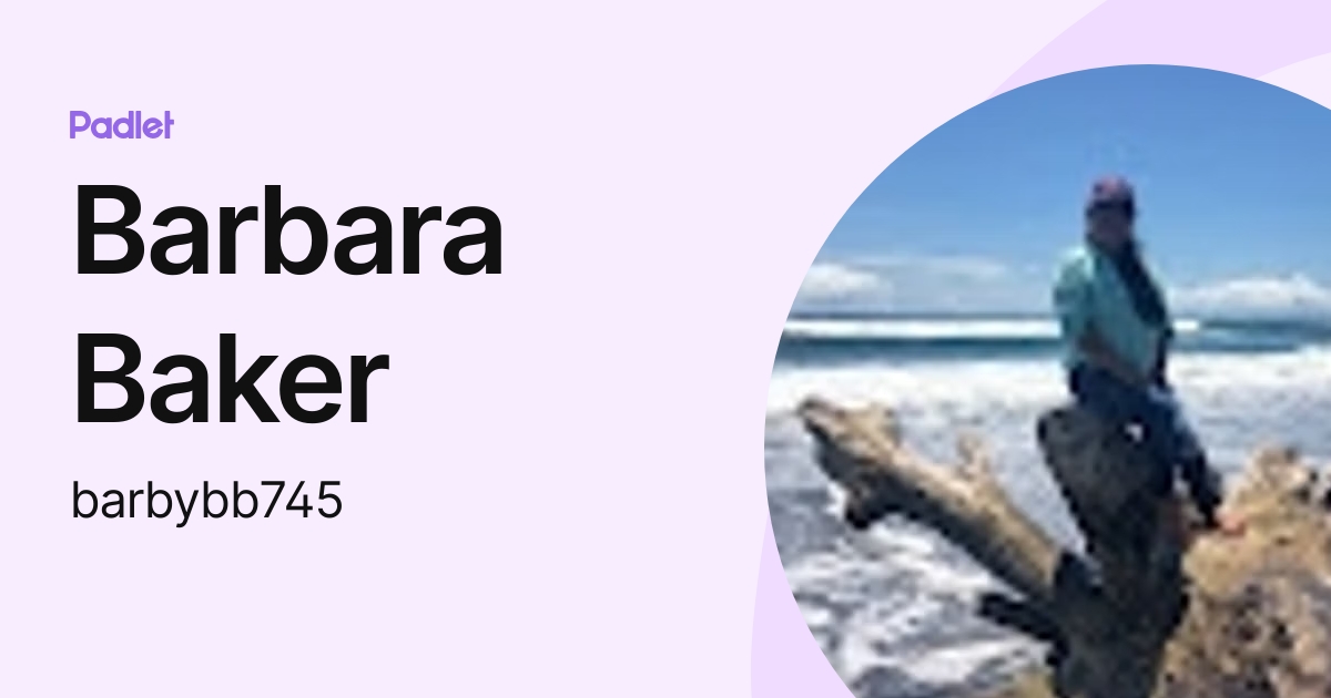 Barbara Baker (barbybb745) profile | Padlet