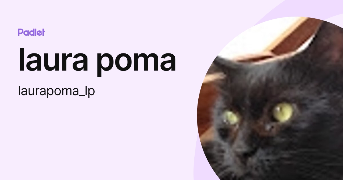 laura poma (laurapoma_lp) profile | Padlet