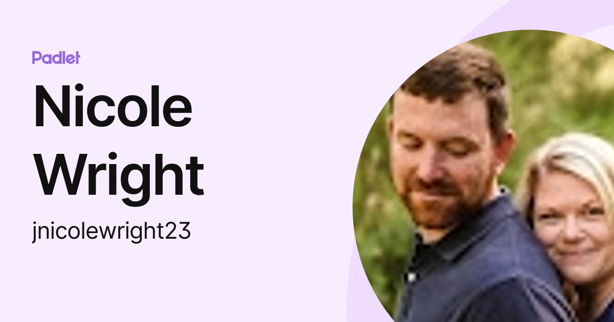 Nicole Wright (jnicolewright23) profile | Padlet