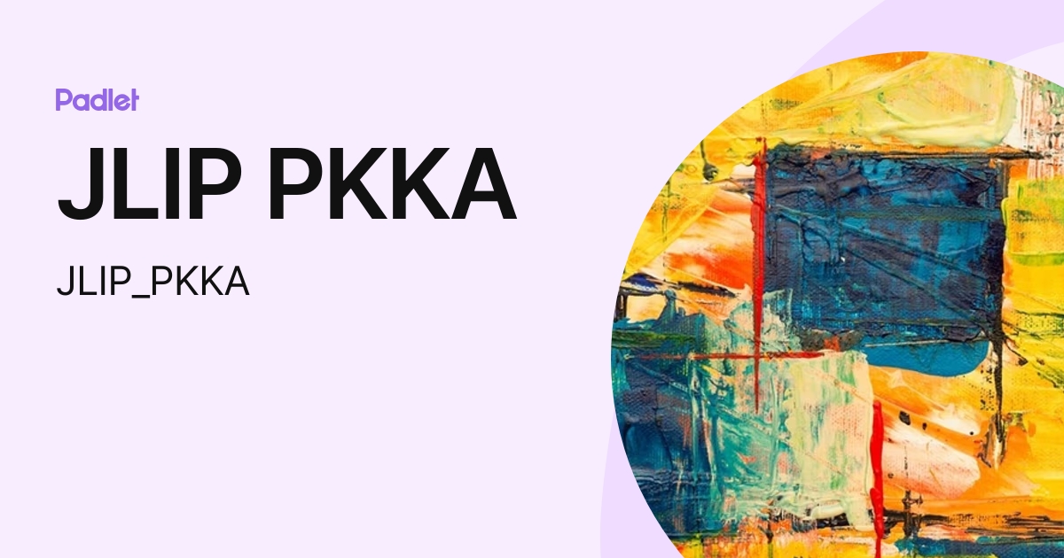 JLIP PKKA (JLIP_PKKA) profile | Padlet
