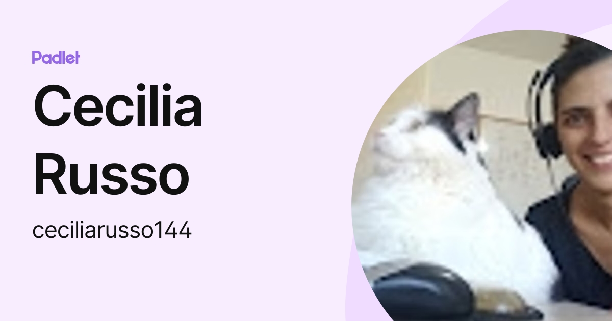Cecilia Russo (ceciliarusso144) profile | Padlet