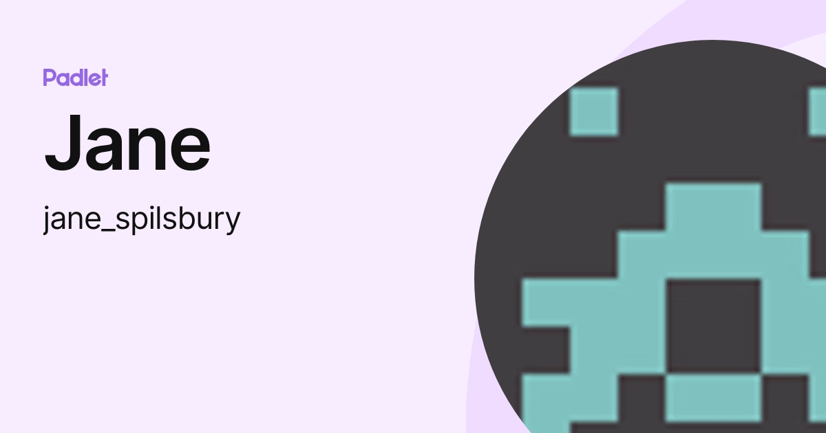 Jane Jane Spilsbury Profile Padlet