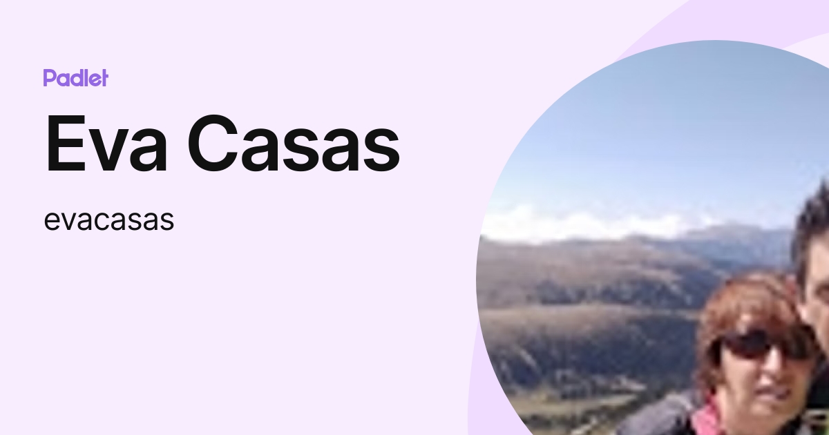 Eva Casas (evacasas) profile | Padlet