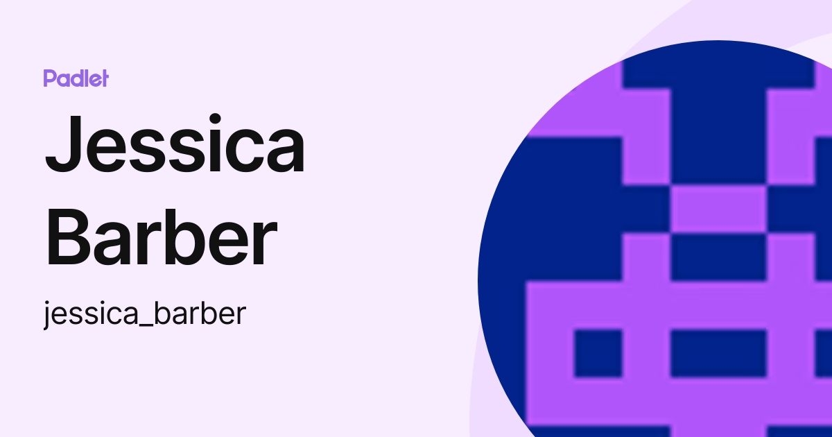 Jessica Barber (jessica_barber) profile | Padlet
