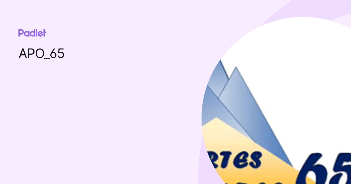 Profil de APO_65 | Padlet