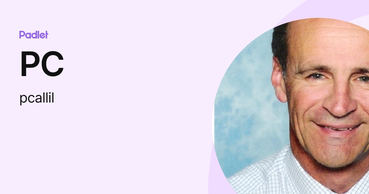 PC (pcallil) profile | Padlet