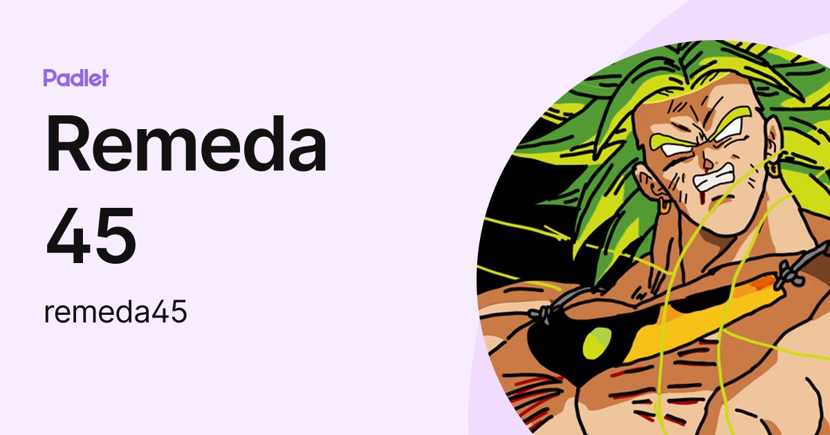 Remeda 45 (remeda45) profile | Padlet