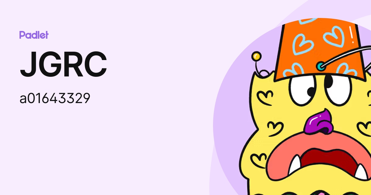 JGRC (a01643329) profile | Padlet