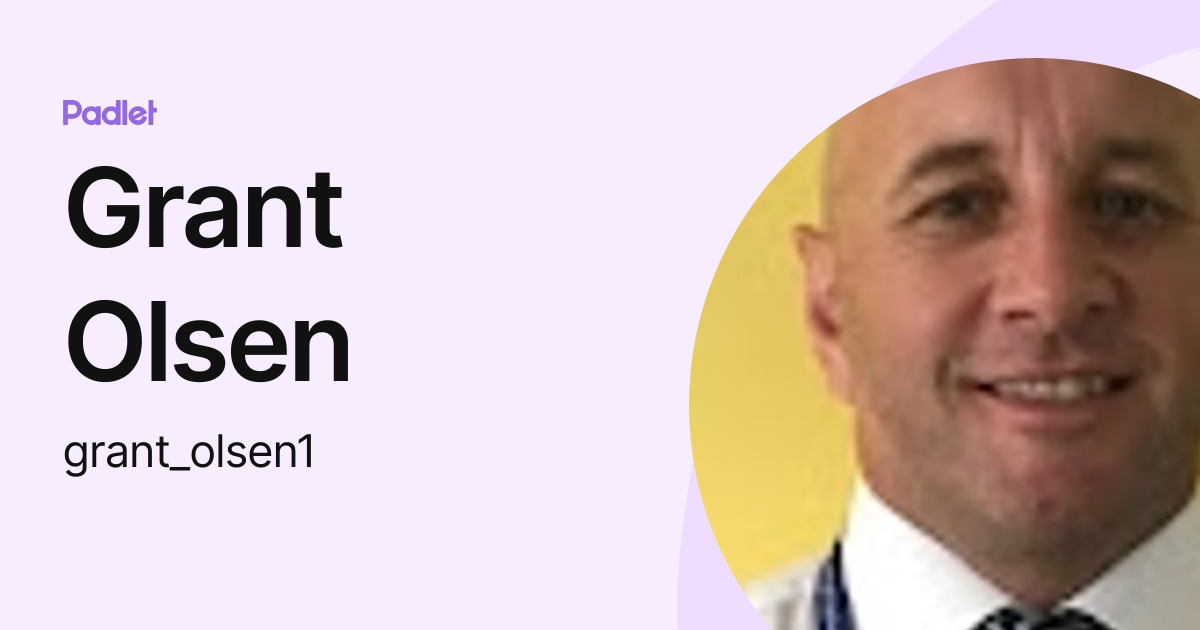 Grant Olsen (grant_olsen1) profile | Padlet