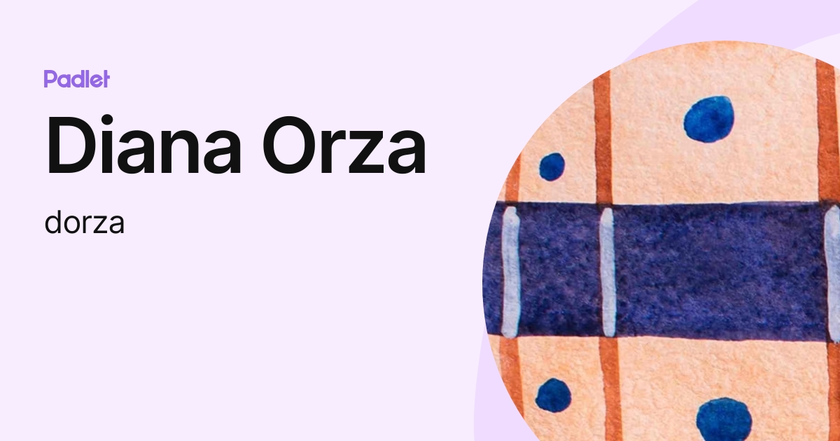 Diana Orza (dorza) profile | Padlet