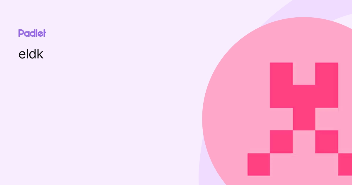 eldk profile | Padlet