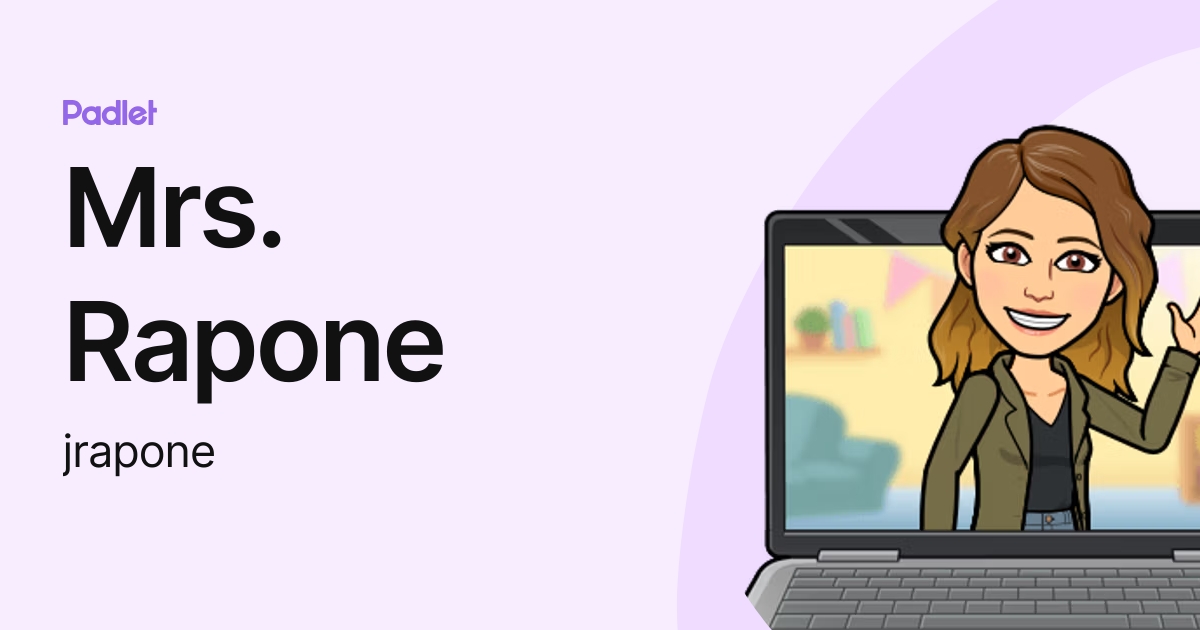 Mrs. Rapone (jrapone) profile | Padlet