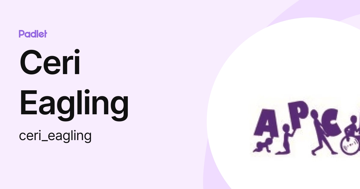 Ceri Eagling (ceri_eagling) profile | Padlet