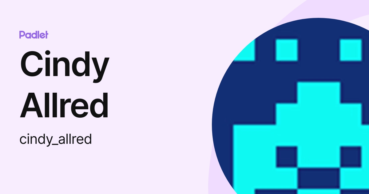 Cindy Allred (cindy_allred) profile | Padlet