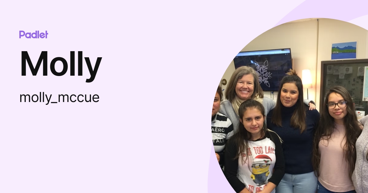 Molly (molly_mccue) profile | Padlet