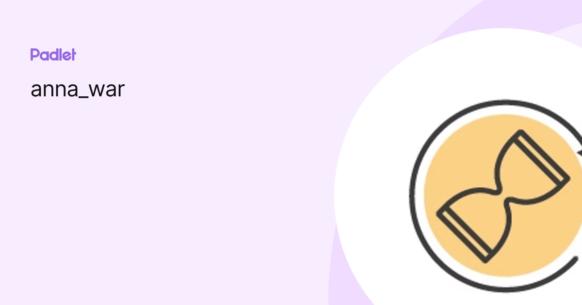 anna_war profile | Padlet