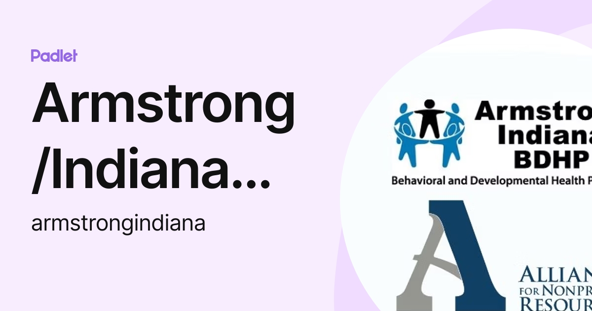 Armstrong/Indiana County (armstrongindiana) profile | Padlet