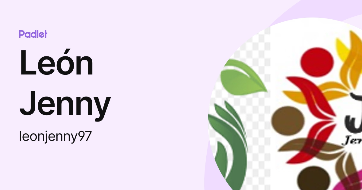 León Jenny (leonjenny97) profile | Padlet