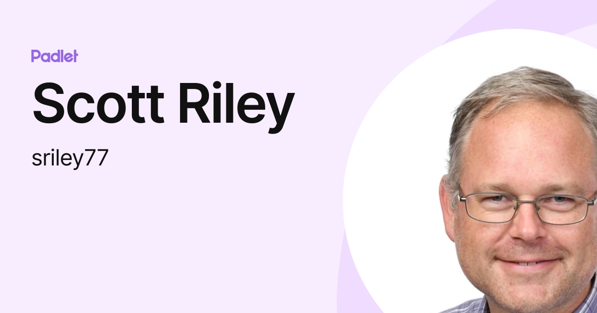 Mr. Riley (mrrileysas) profile | Padlet