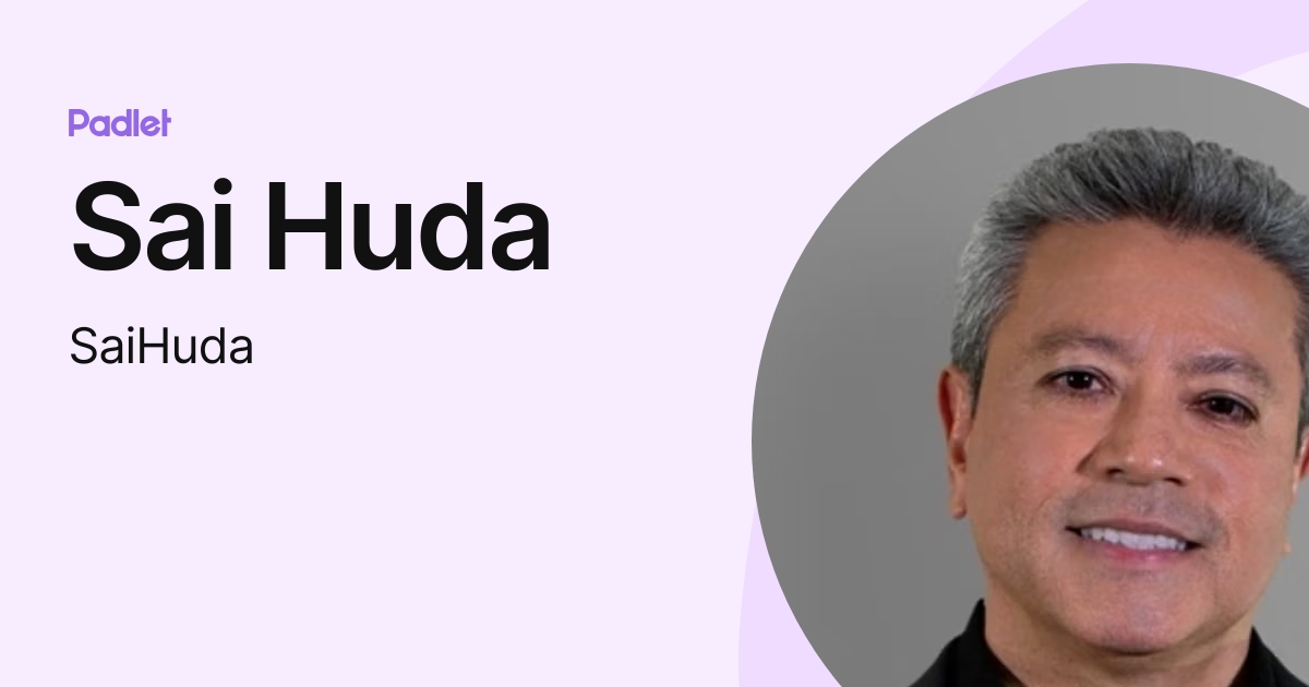 Sai Huda (SaiHuda) profile | Padlet