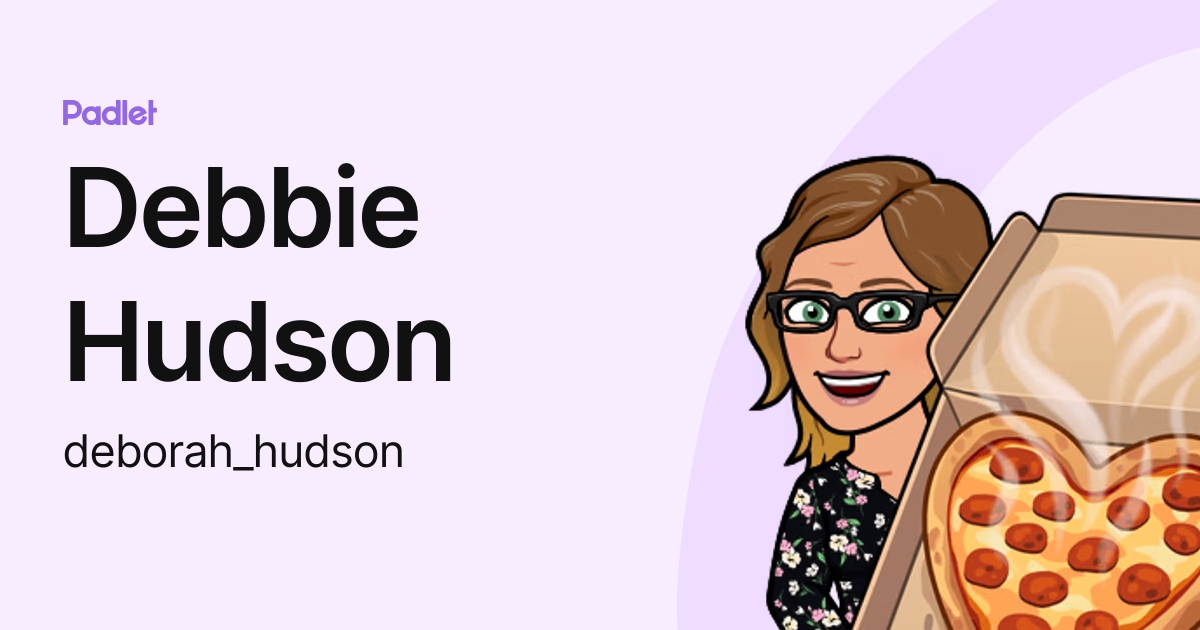 Debbie Hudson (deborah_hudson) profile | Padlet