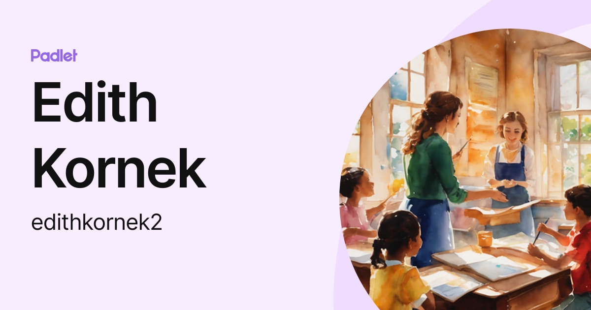 Edith Kornek (edithkornek2) profile | Padlet