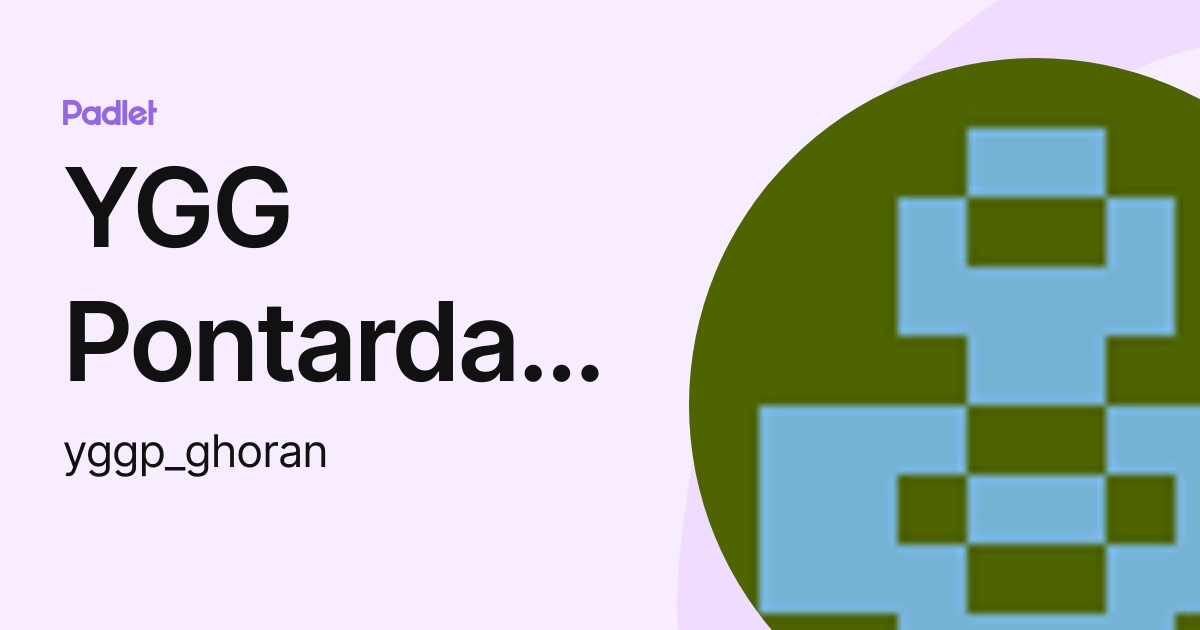 YGG Pontardawe (yggp_ghoran) profile | Padlet