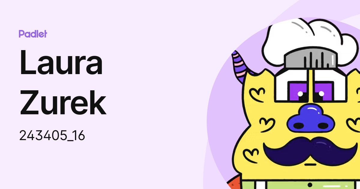 Laura Zurek (243405_16) profile | Padlet