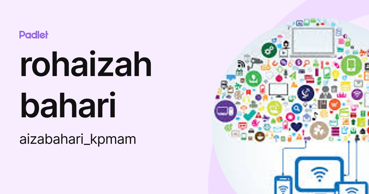 rohaizah bahari (aizabahari_kpmam) profile | Padlet