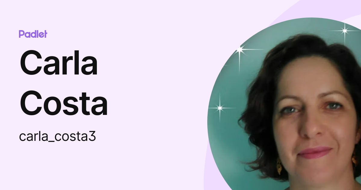 Carla Costa (carla_costa3) profile | Padlet
